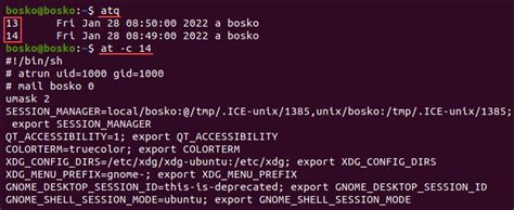 How To Use The Linux At Command 9 Examples