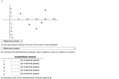 solved given are the data for two variables x and y di 6