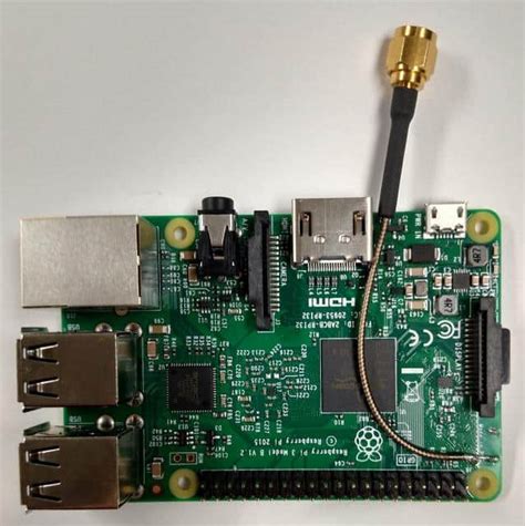 Expanding Raspberry Pi 3 WiFI Range With External Antenna