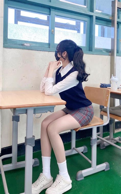 Pinterest 교복 스타일 청소년 패션 교복 패션