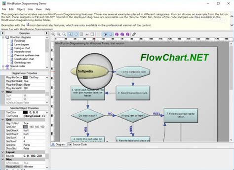 mindfusion diagramming for winforms 7 0 5 download review screenshots