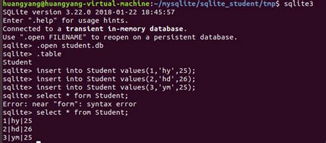 sqlite3使用方法 csdn博客
