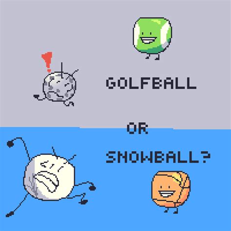 Lets End This Very Long Debate Golfball Or Snowball Rbattlefordreamisland
