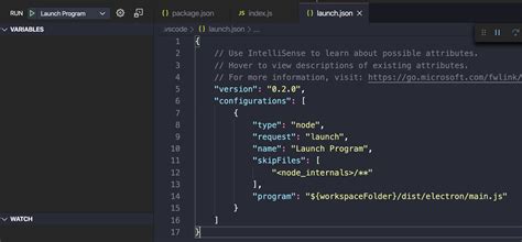 electron vue开发笔记（4）main进程断点调试vscode配置1 electron vue开发笔记（1）工 掘金