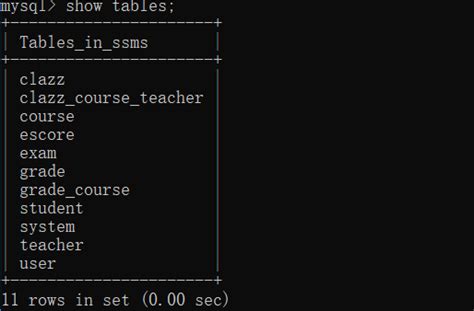 mysql创建表操作命令分享 路饭网