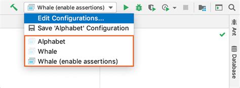 Run Debug Configurations IntelliJ IDEA Documentation