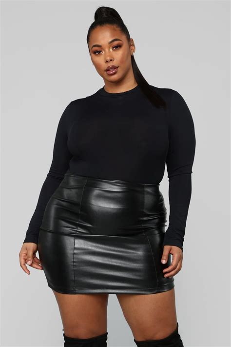 Rocker Mini Thick Girl Fashion Curvy Fashion Plus Size Fashion Legging Outfits Rocker Chic