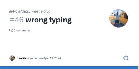 Wrong Typing Issue 46 Gid Oss Dataui Nestjs Crud GitHub