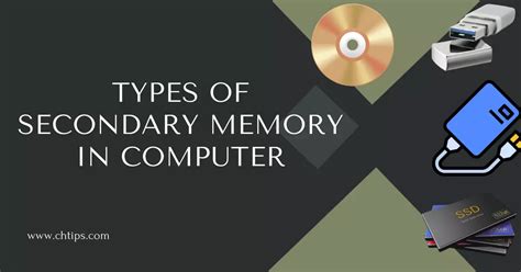 4 Different Types Of Secondary Memory In Computer System Function