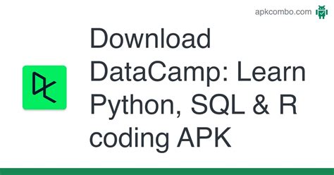 download datacamp learn python sql and r coding apk for android free