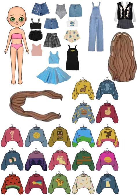 Paper Dolls Diy Paper Dolls Clothing Barbie Paper Dolls Paper Toys Doll Clothes Paper Doll