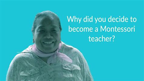 Part 1 Why Did You Decide To Become A Montessori Teacher YouTube