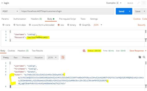 secure asp core web api using jwt authentication coding sonata