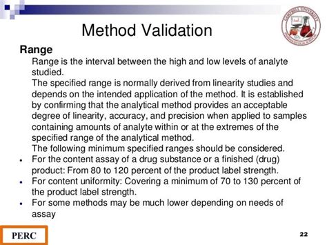 analytical method validation