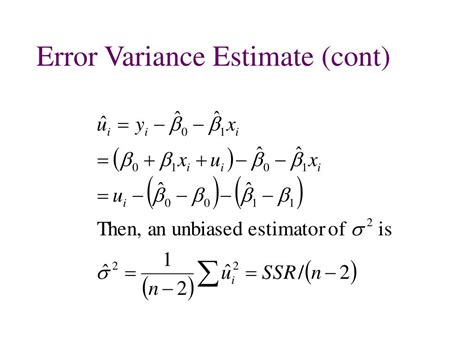 ppt the simple regression model powerpoint presentation free download id 502177