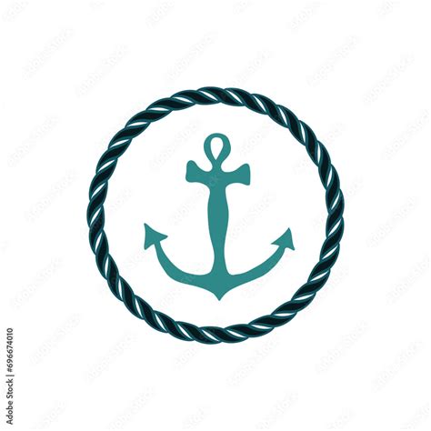 Anchor Svg Anchor Png Monogram Anchor Svg Split Anchor Rope Svg