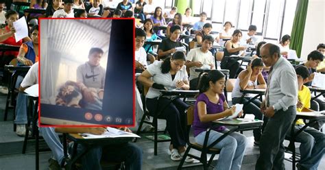 Perú Universitarios No Apagan Su Cámara Y Son Captados Teniendo Relaciones Sexuales En Clase