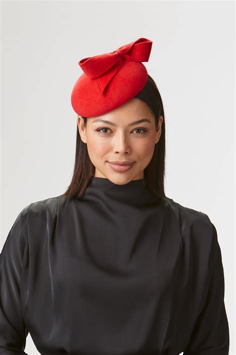 Lana Red Button Hat Hats For Men And Women