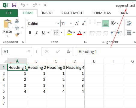 Write Append Data To Excel Using Openpyxl