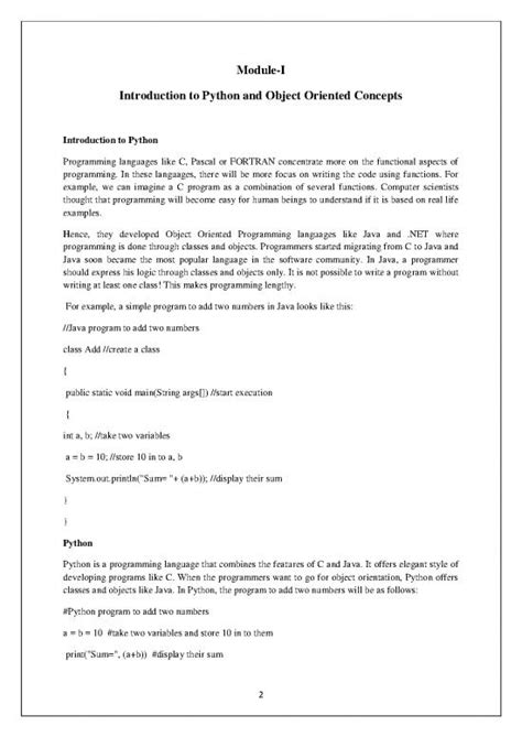 python pdf 178706 iare oops lecture notes