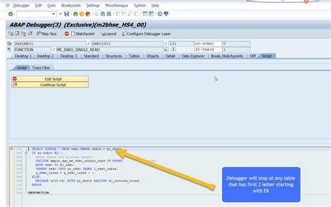 SAP ABAP Central How To Stop Your SAP Debugger On Update Of Standard