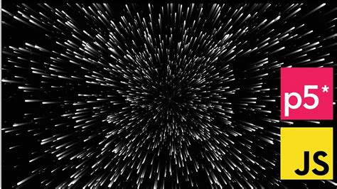 STARFIELD EN JAVASCRIPT P5 Js YouTube