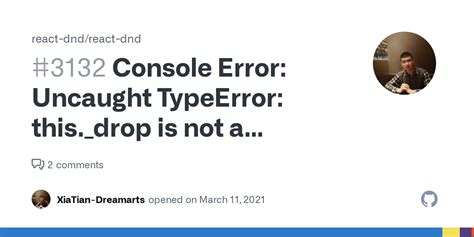Console Error Uncaught TypeError This Drop Is Not A Function Issue
