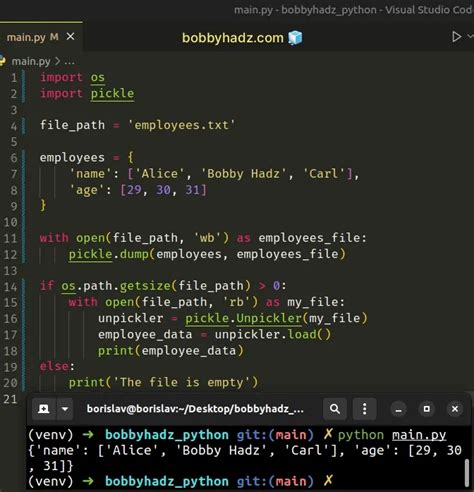 Eoferror Ran Out Of Input Python Pickle
