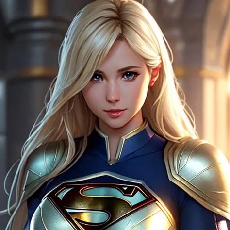 Gorgeous Aged 23 Female Kryptonian Kara Zor El C Openart