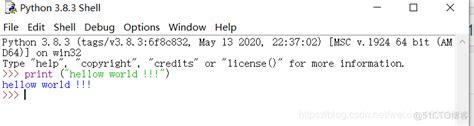 idle如何调节字体大小 python3 python idle字体怎么调 mob6454cc743894的技术博客 51cto博客