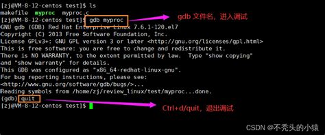 linux gdb调试方法 gdb 二进制显示 csdn博客