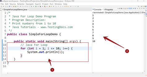 java for loop with examples