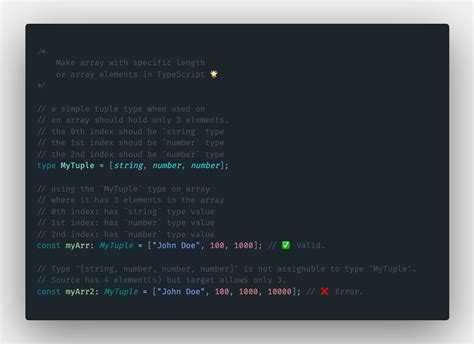 How To Make An Array With A Specific Length Or Array Elements In Typescript Melvin George