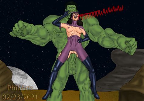 Hulk Against Dc Girls Catwoman Part 2 By Phillarts Hentai Foundry