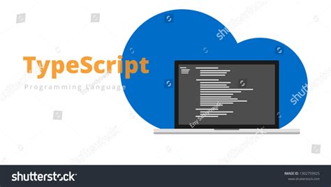 learn code typescript programming language script stock vector royalty free 1302759925