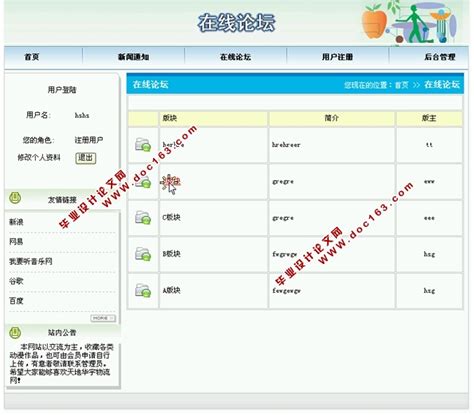 网上论坛系统的设计与实现 jsp sqlserver 含录像 javaweb 毕业设计论文网
