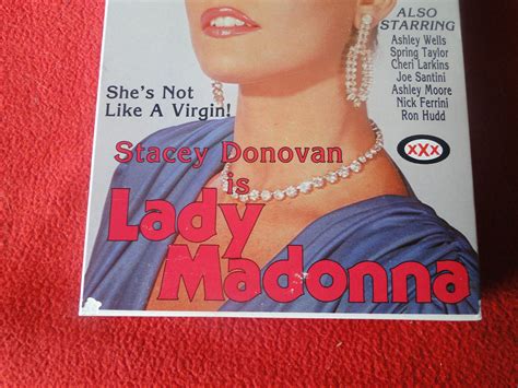 Vintage Adult Xxx Vhs Porn Tape Lady Madonna Stacey Donovan Cj Ephemera Galore