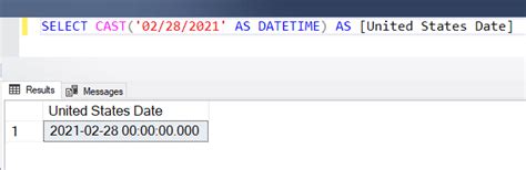 the conversion of a date data type to a datetime data type resulted in an out of range value sql
