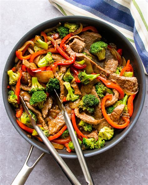 Beef And Broccoli Vegetable Stir Fry At Jessica Legros Blog