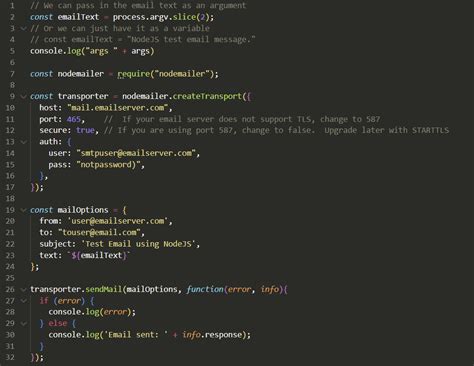 Send An Email With Node JS Incredigeek