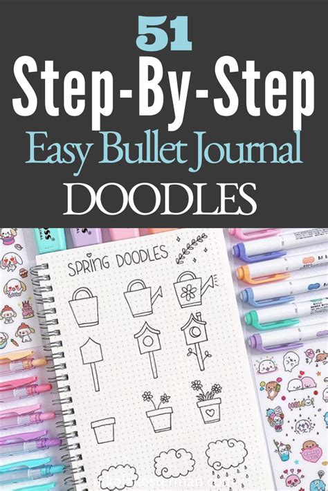 30 Cute Bullet Journal Doodles That Are Super Easy To Draw Artofit