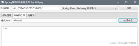 springboot漏洞利用 csdn博客