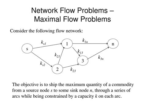 ppt network flow problems maximal flow problems powerpoint presentation id 6739351