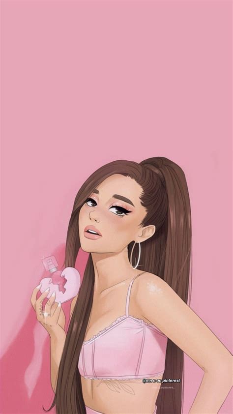 Mn N ♡ Ariana Grande Fondos Wallpalpers Draw By Stechdraws Ariana Grande Anime Ariana Grande