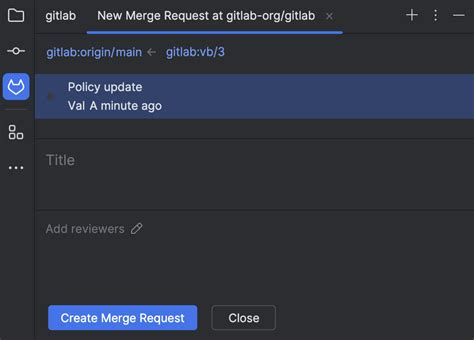 Work With GitLab Merge Requests PyCharm Documentation