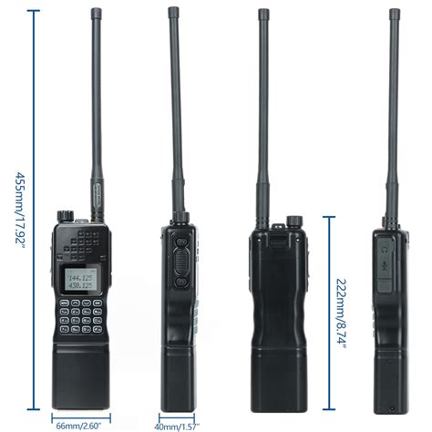 Baofeng Ar Two Way Radio Mah Battery Tactial Walkie Talkie