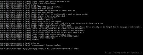 the innodb system data file ibdata1 must be writable 程序员大本营