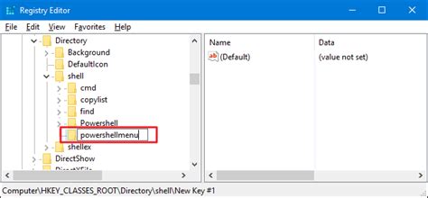 how to add “open powershell here” to the right click menu for a folder in windows