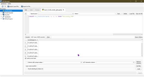 Qgis SQL Expression Works In DB Manager But Not In Query Builder