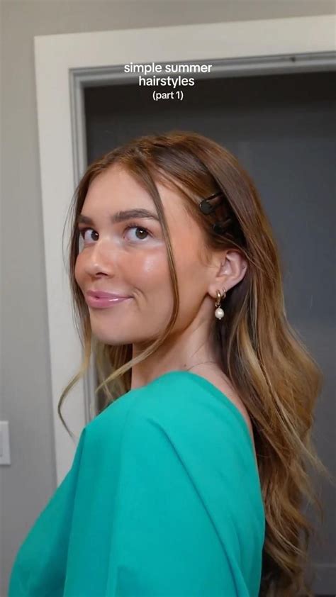Leslie Catherine On Instagram Summer Hairstyle Series 💕🌸🍉⛅️ Video Video In 2024